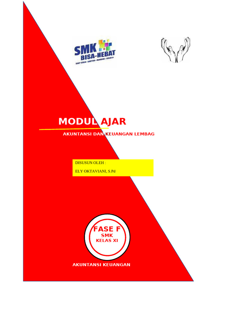 Modul Ajar Akuntansi Keuangan SMK Hadi New 2024 | PDF
