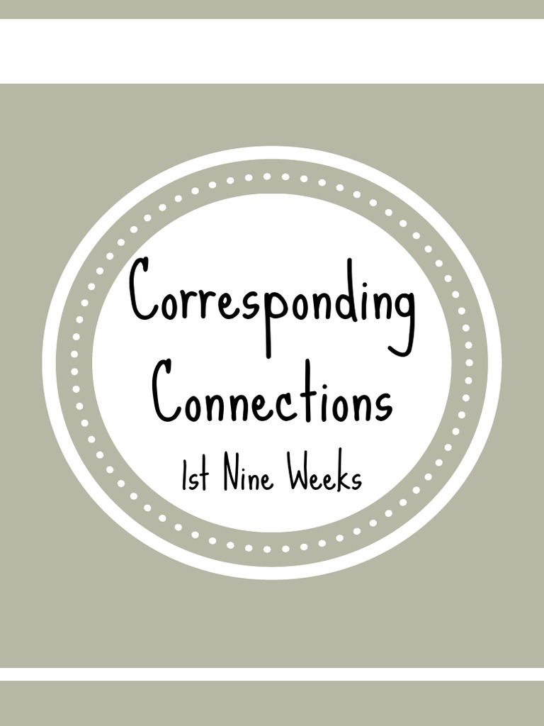 Unit Binder Covers | PDF