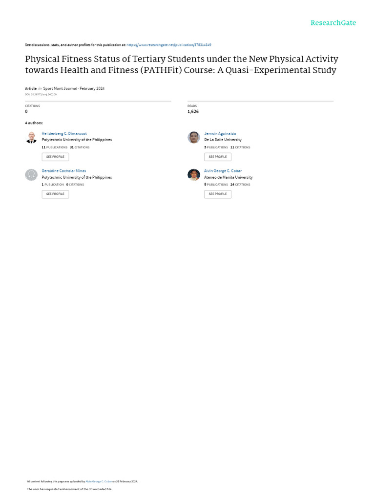 SM February 2024 Dimarucot | PDF