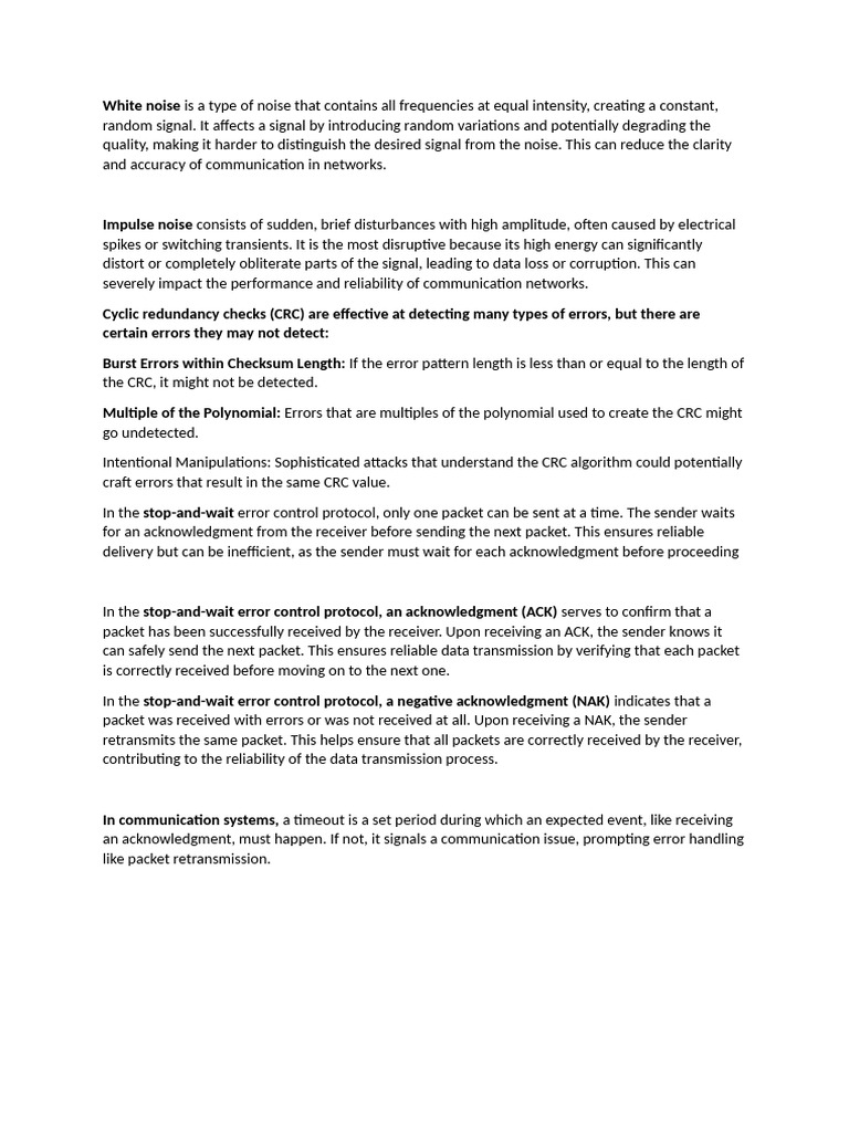 White Noise Is A Type of Noise That Contains All Frequencies at Equal ...