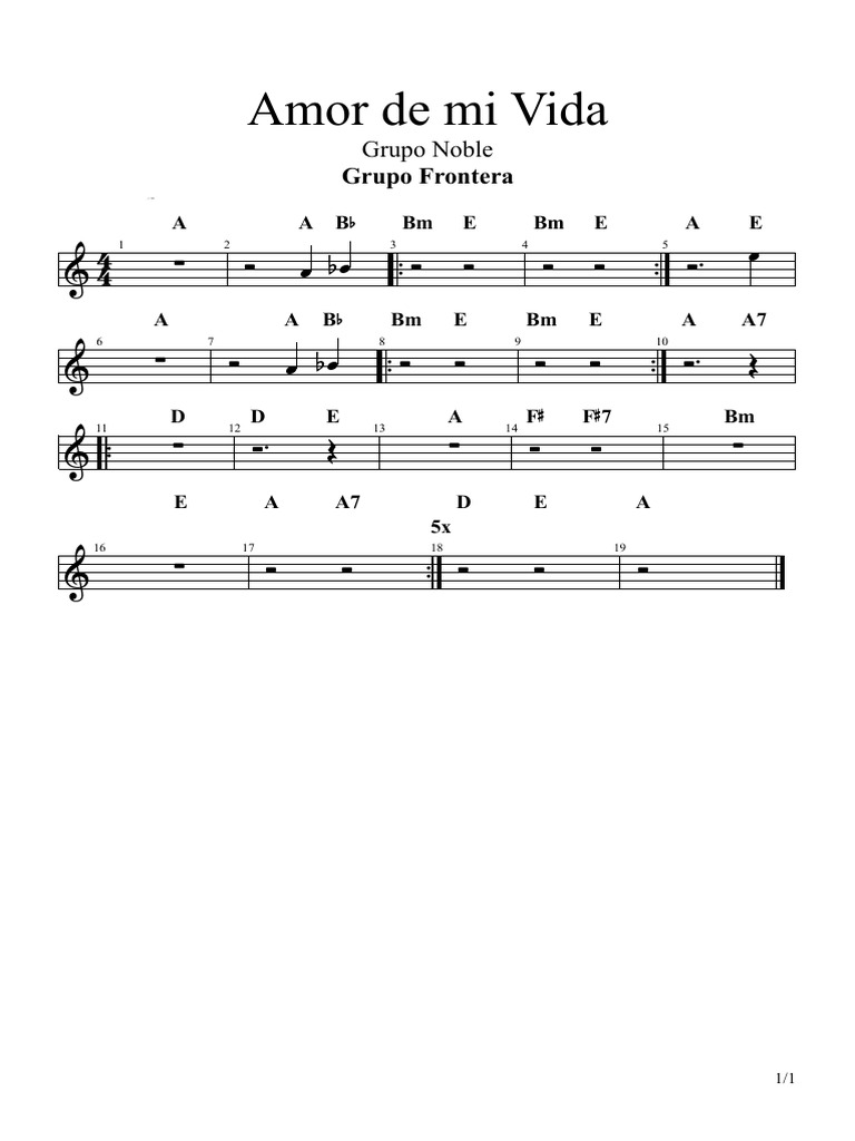 Amor de Mi VIda | PDF