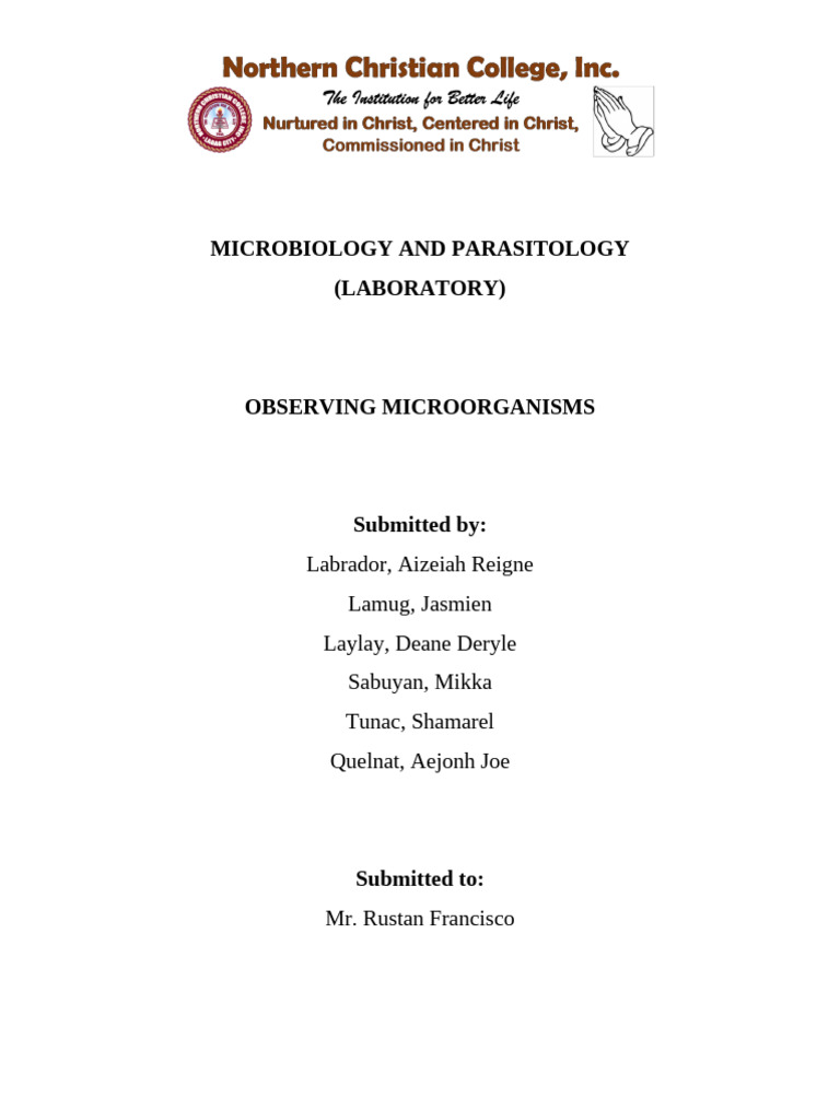 Microbiology and Parasitology | PDF