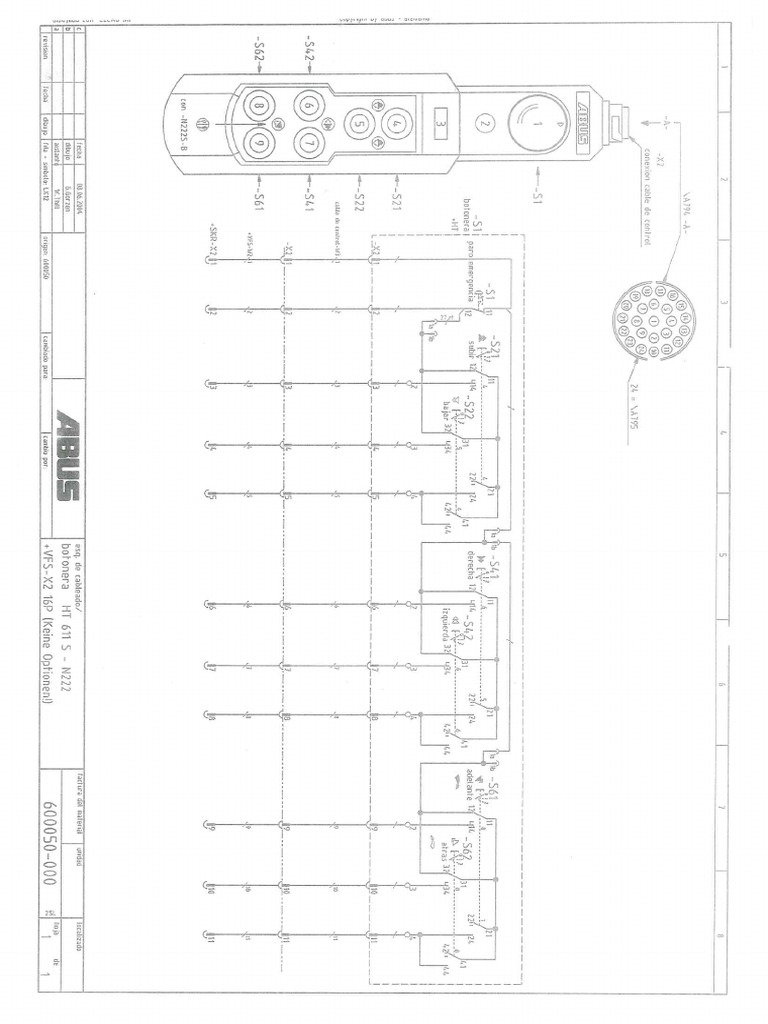 Esquema Eléctrico Abus 3.2T | PDF