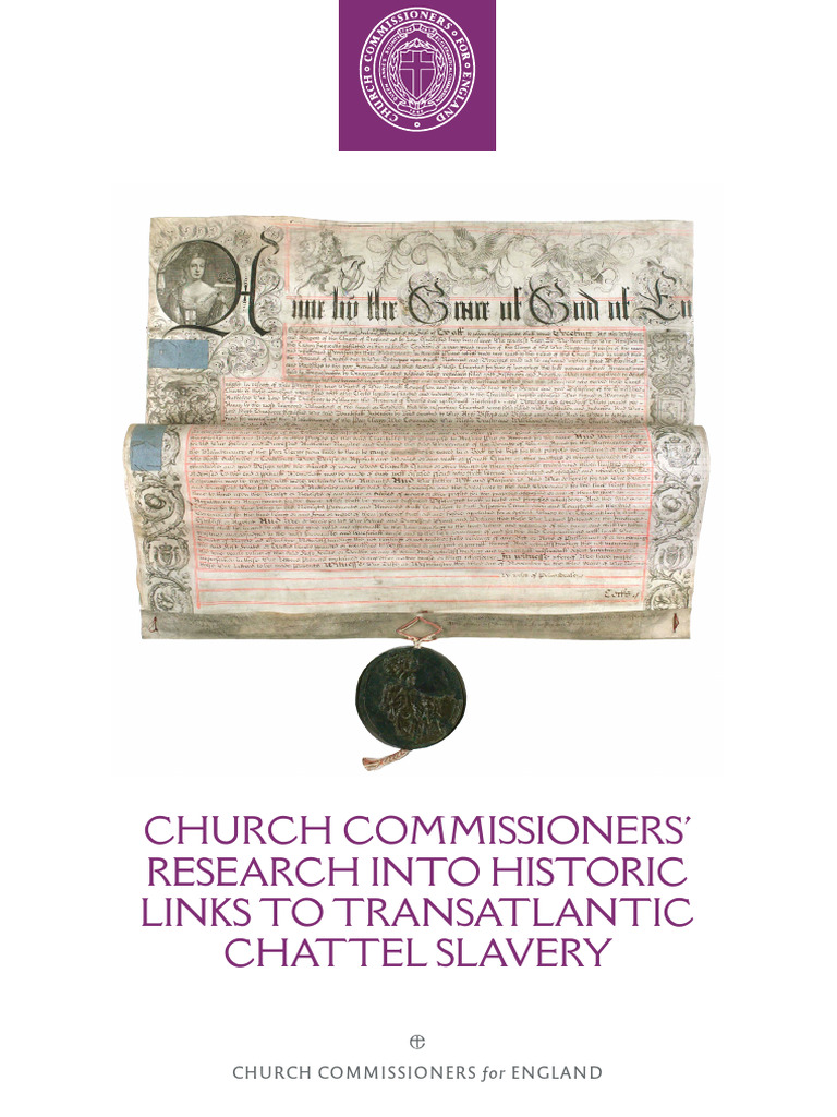 Church Commissioners For England Research Into Historic Links To ...