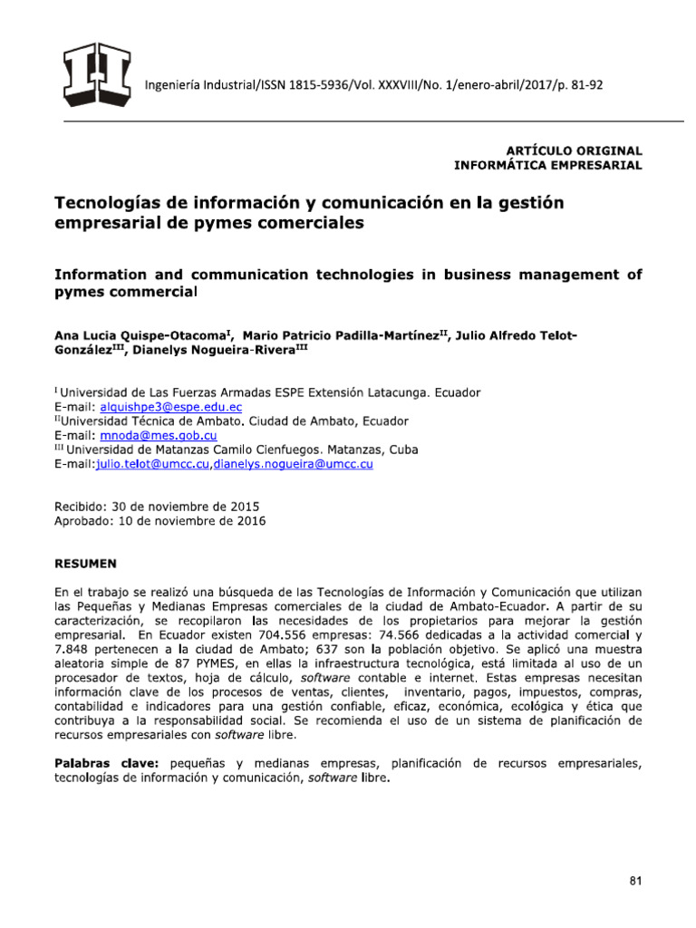 Actividad Academica ITIC | PDF