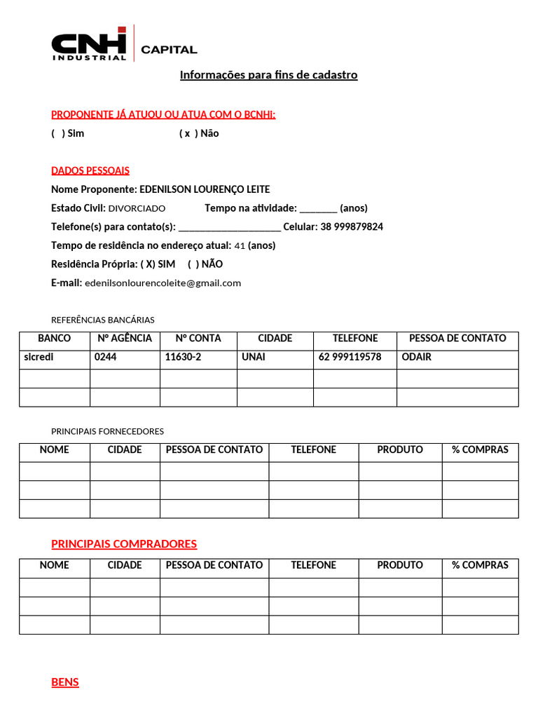 Entrevista CNH Produtor Rural | PDF