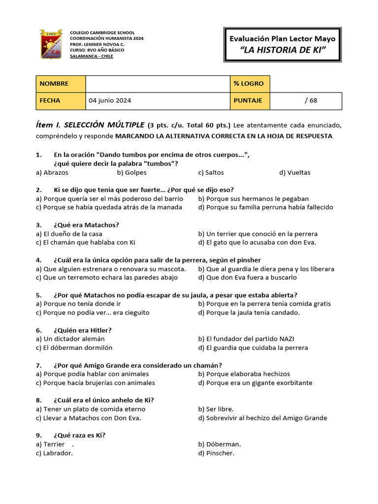 Eval P.Lector. 8 Bas Lennier Libro History | PDF