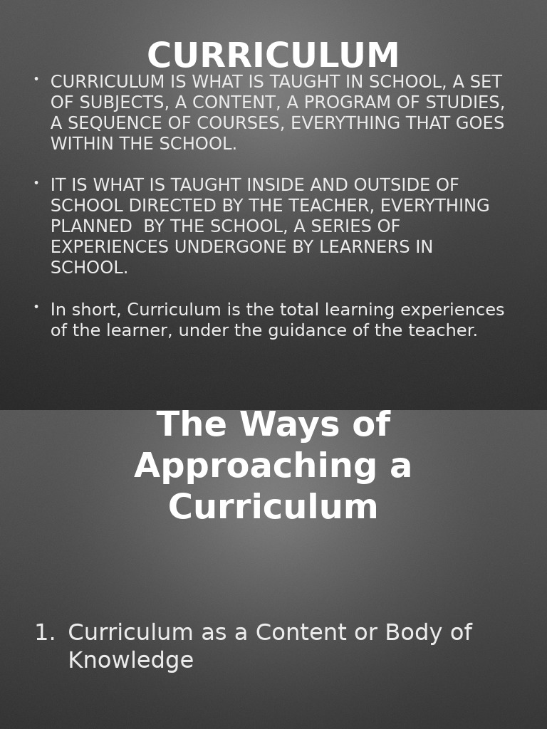 THE-TEACHER-AS-A-KNOWER-OF-THE-CURRICULUM-1 | PDF