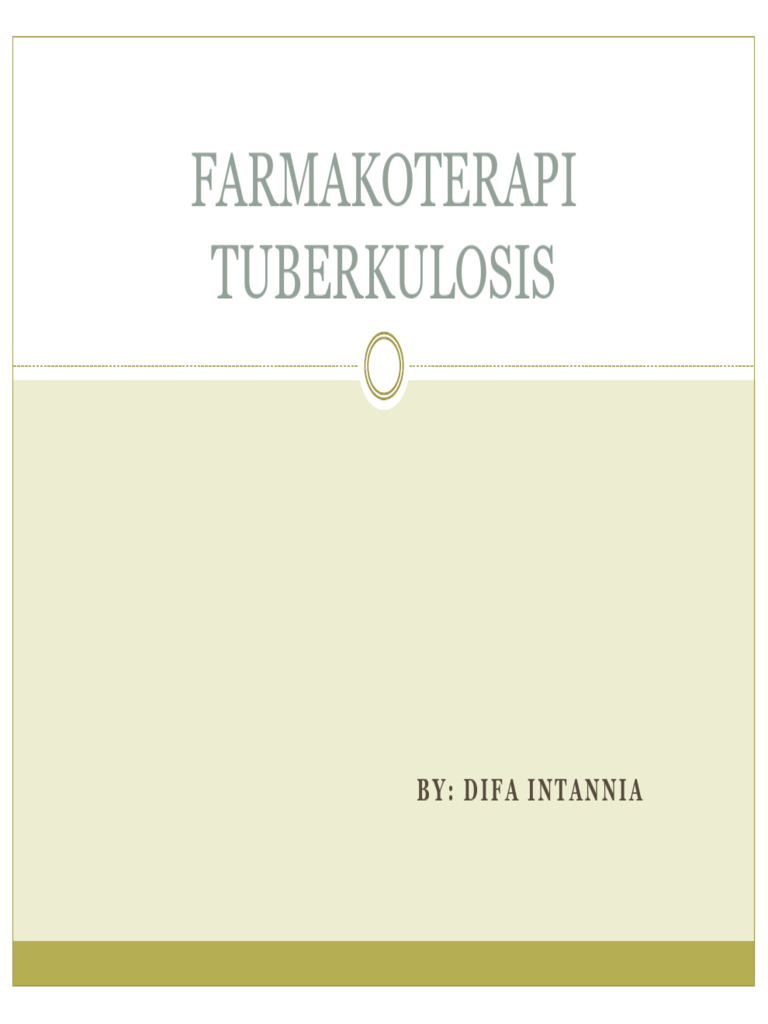 Tuberkulosis 2023 | PDF