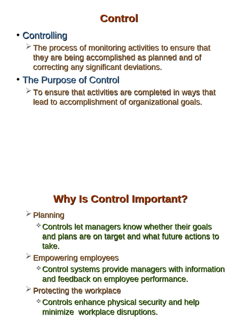 Unit 3 Control | PDF