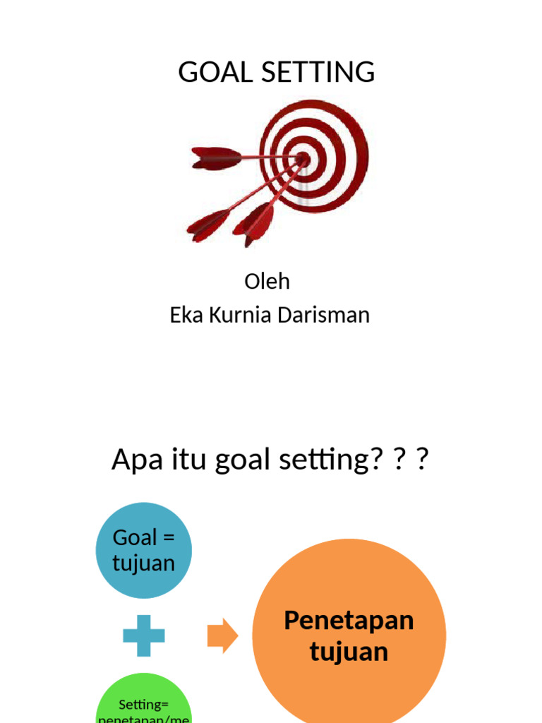 3. Goal Setting | PDF