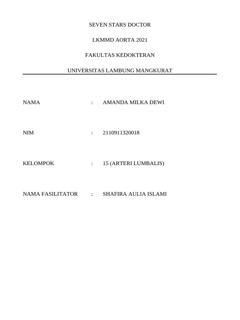 Essay Seven Star Doctor | PDF