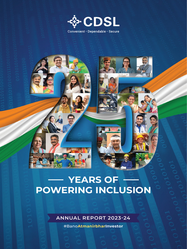 CDSL Annual Report 23 24 | PDF