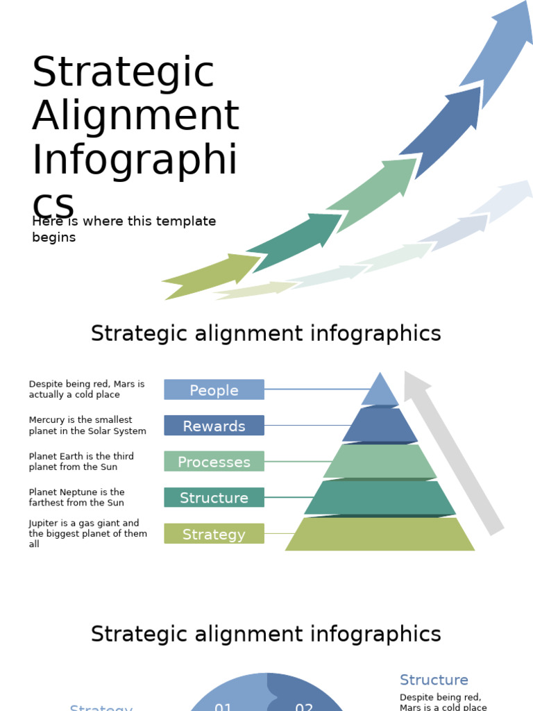 Strategic Alignment Infographics by Slidesgo | PDF