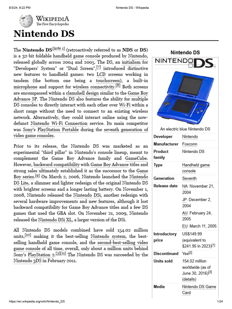 Nintendo DS NDS DS | PDF