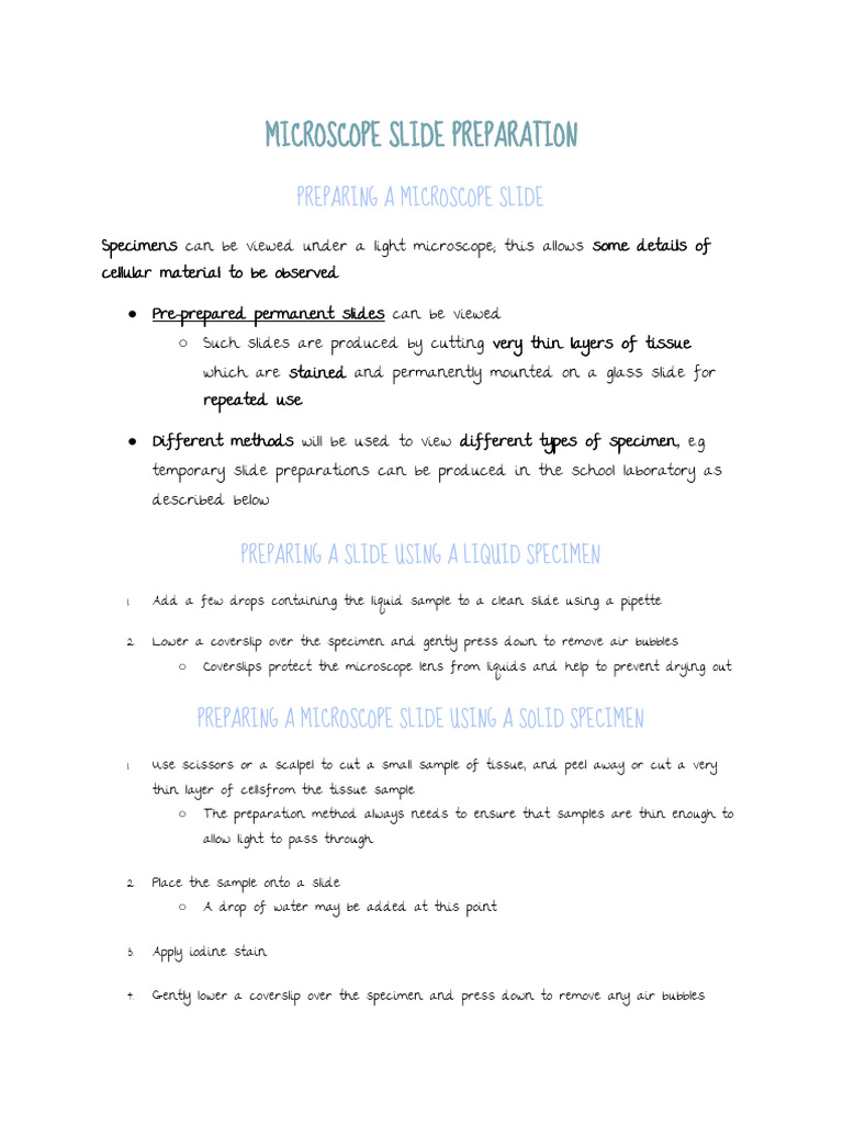 Chapter 1 - Cell Structure - Notes -5 | PDF