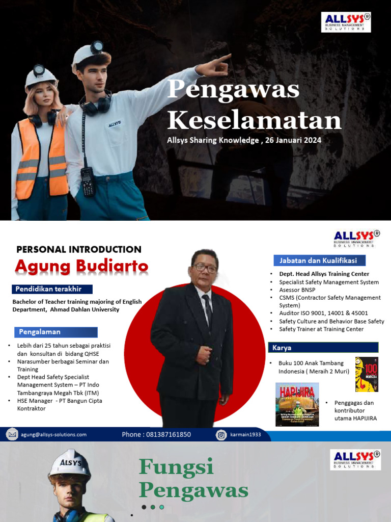 ASR - Pengawas Keselamatan | PDF