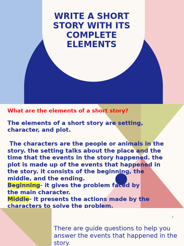 Short Story Writing Guide | PDF | Business