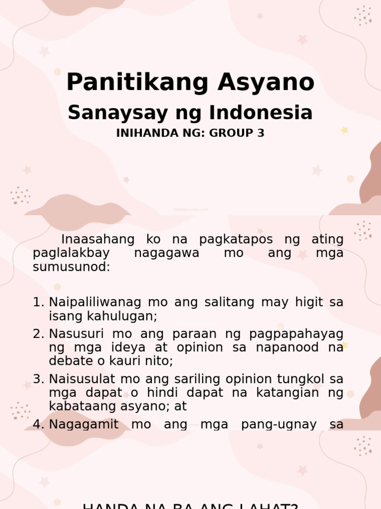 Panitikang Asyano | PDF