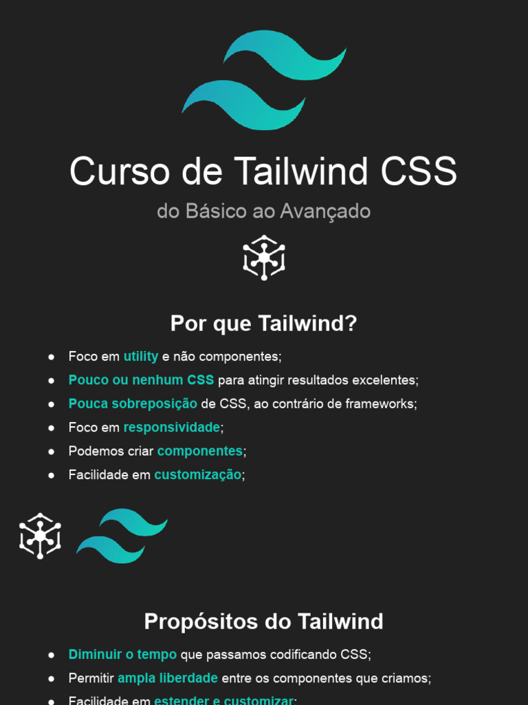 19 - Curso de Tailwind CSS | PDF | Classe (programação de computadores ...