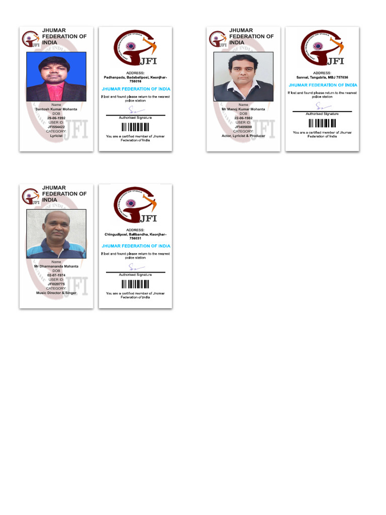 id card demo | PDF