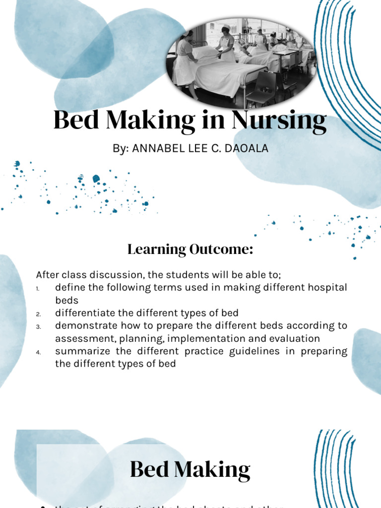 BED MAKING | PDF