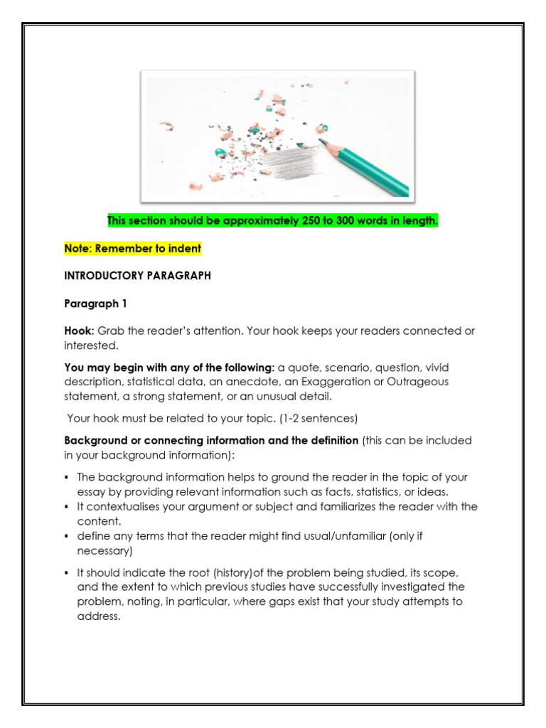 Argumentative Essay Guideline CSEC Examination Preparation | PDF