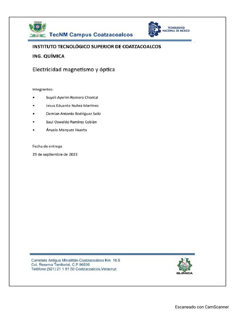 Electricidad Magnetismo y Óptica 1 | PDF