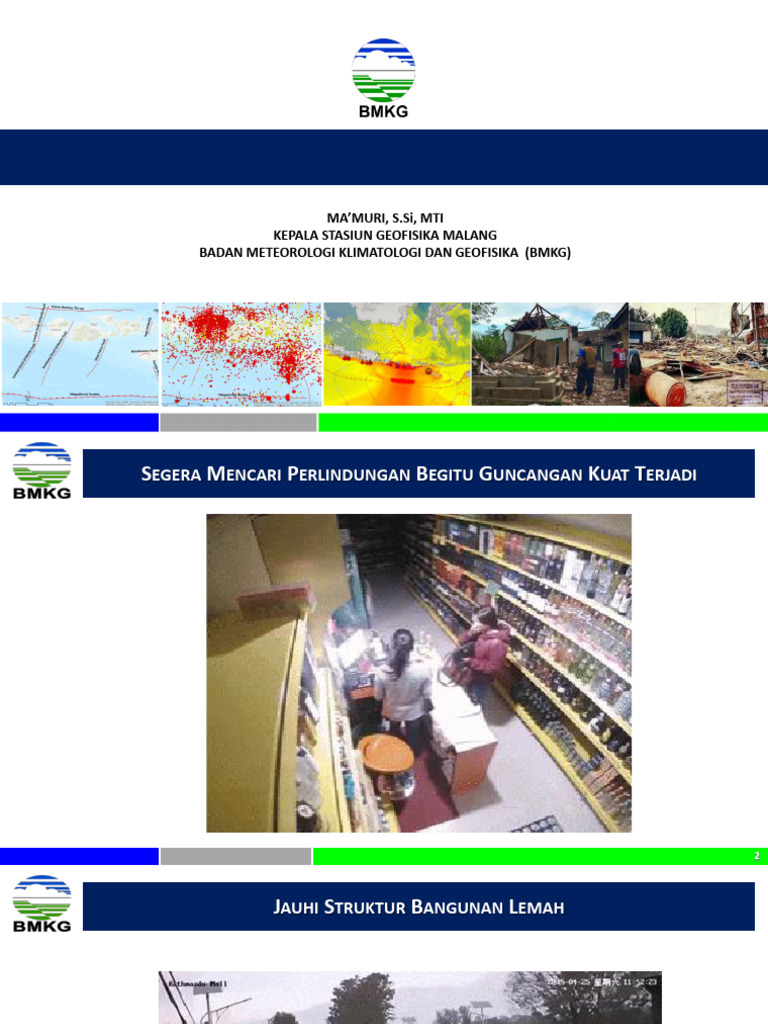 Potensi Gempa Dan Tsunami | PDF