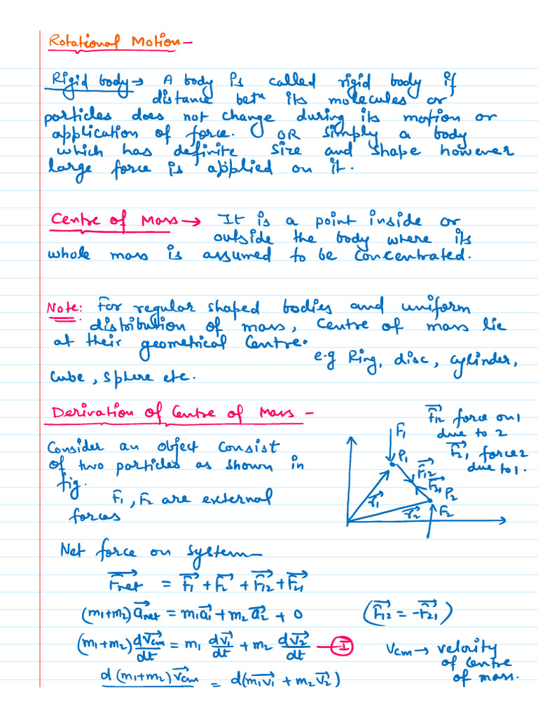 ROtational Motion (1) | PDF