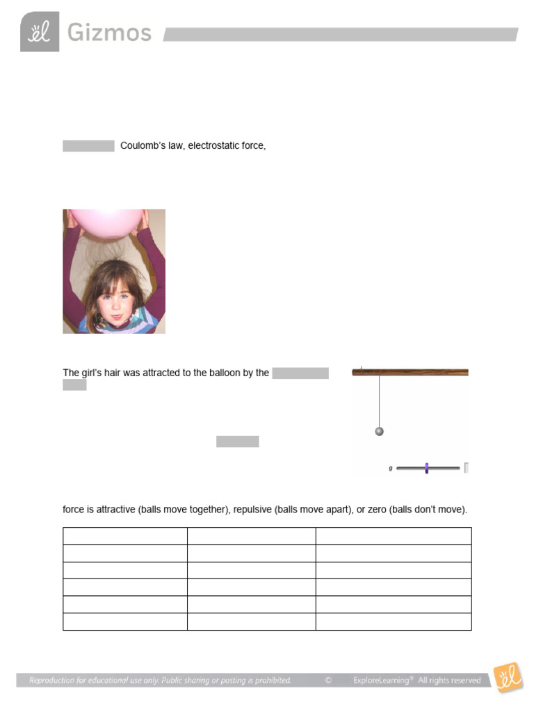 Pith Ball Lab SE | PDF