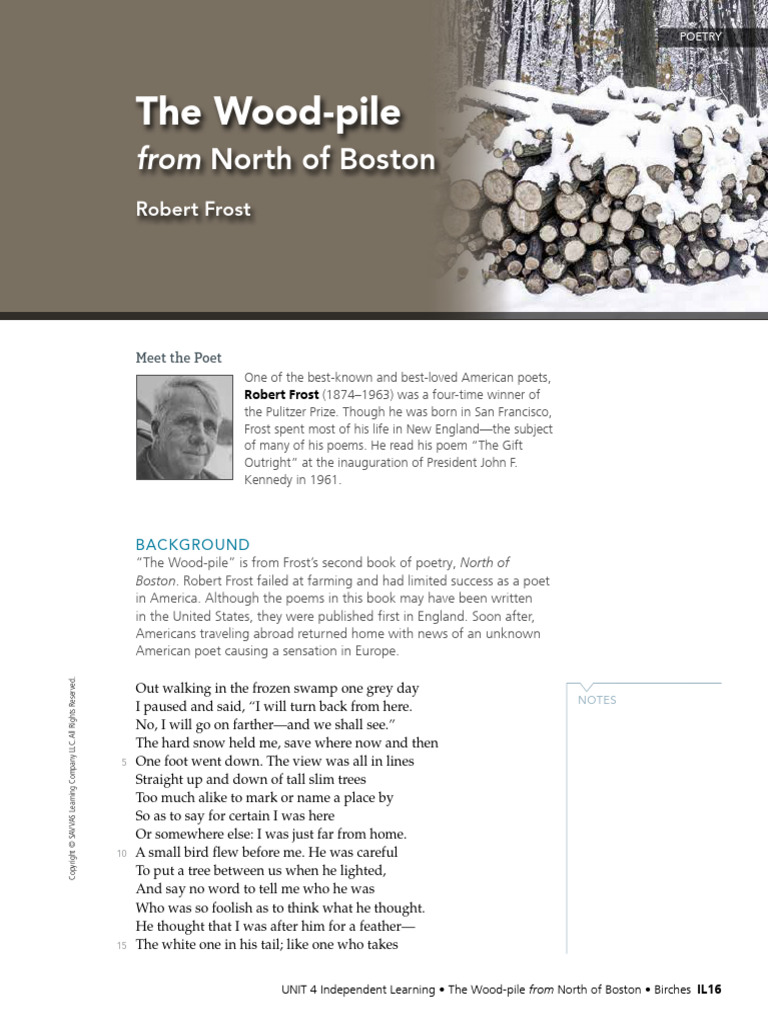 Robert Frost Poetry | PDF