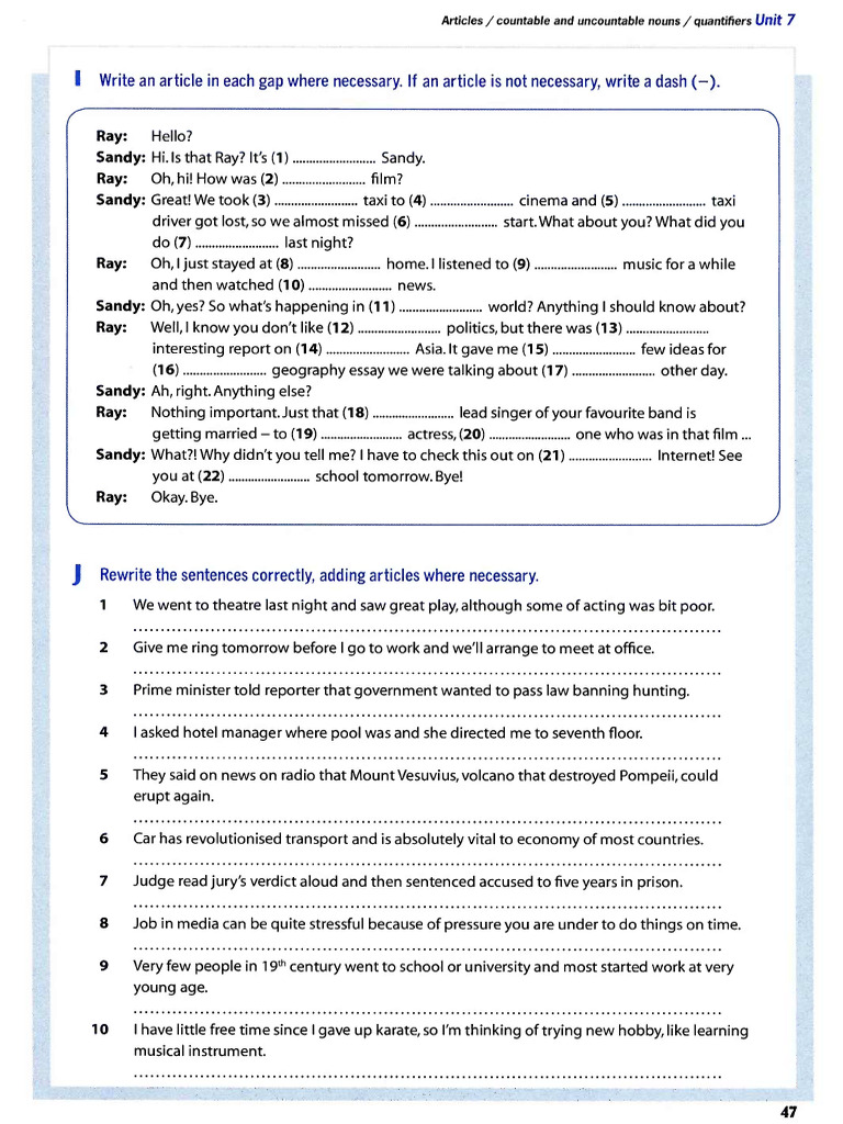 Destination B2. Grammar Vocabulary with Answer Key-pages-49 | PDF