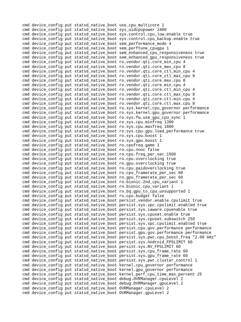 Codes Cpu Boost | PDF