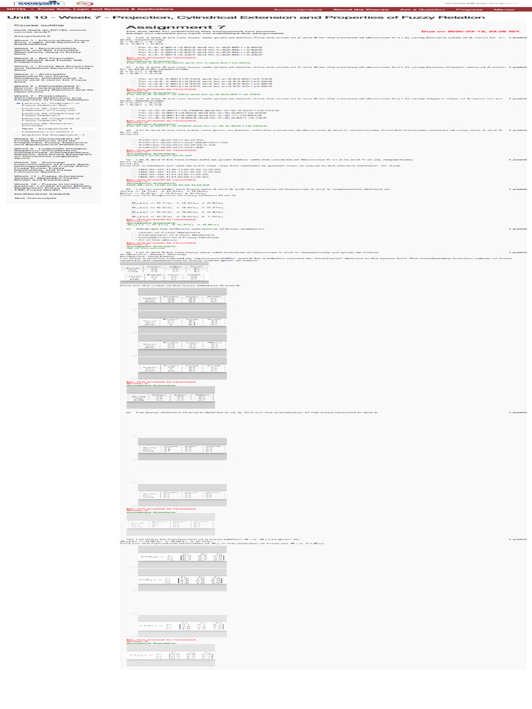 Noc20 Ee03 Assigment 8 | PDF