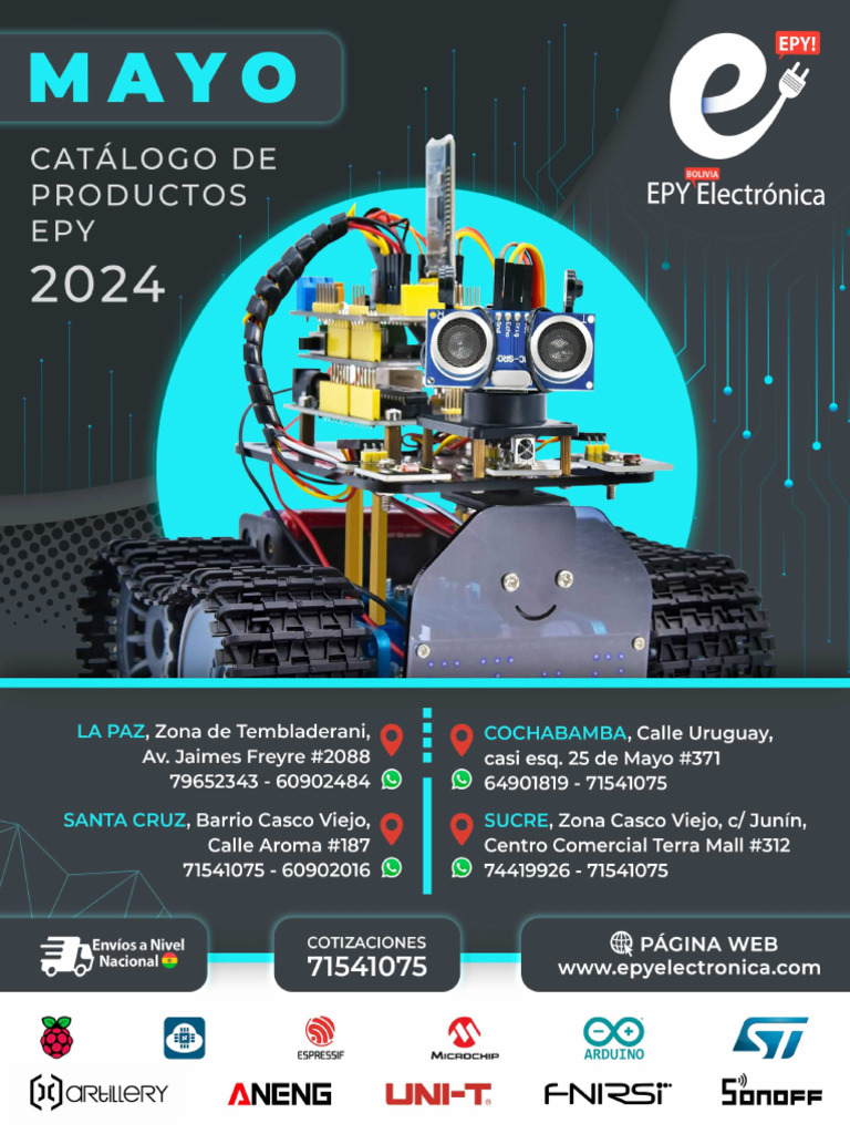 Catálogo EPY Electrónica Mayo 2024 | PDF