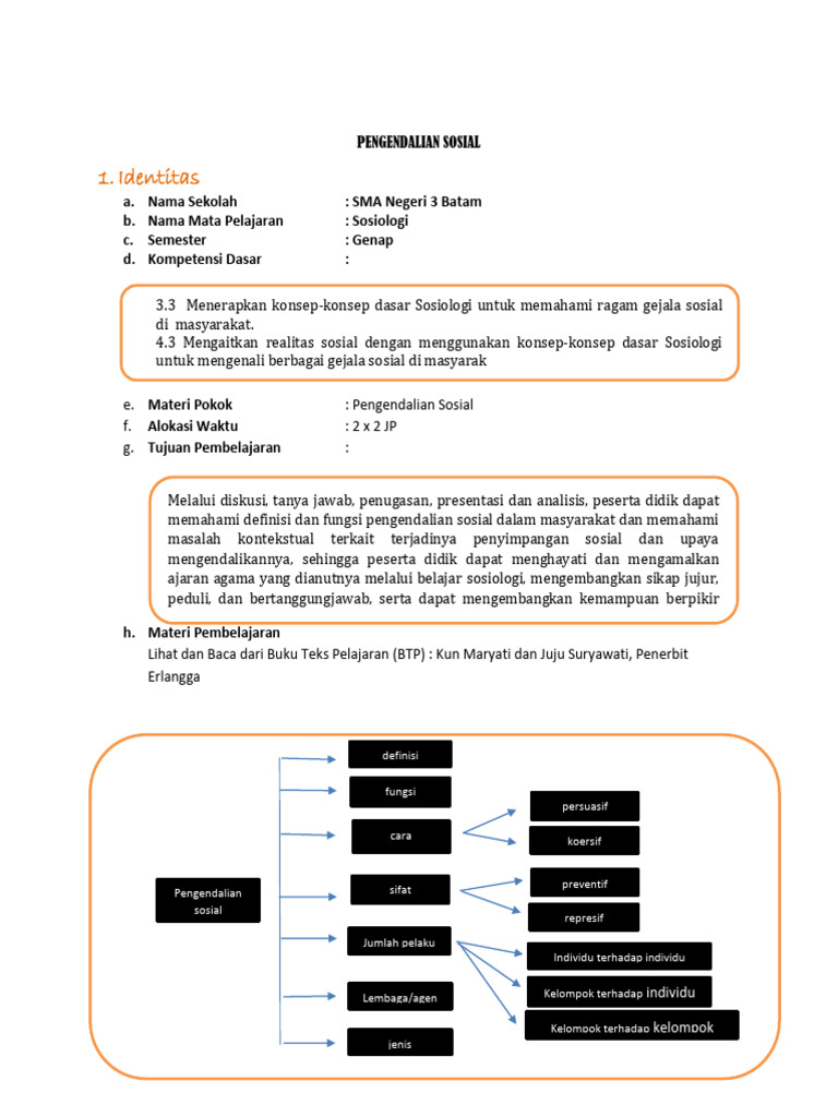 Materi & KB_PENGENDALIAN SOSIAL | PDF