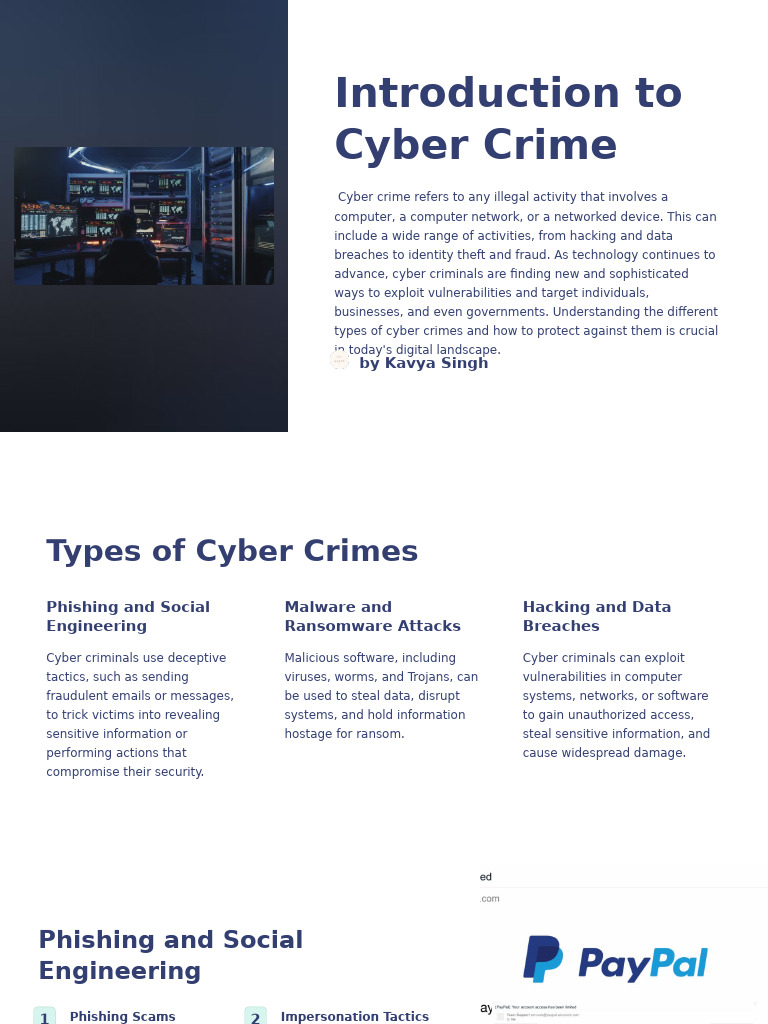 Introduction To Cyber Crime | PDF