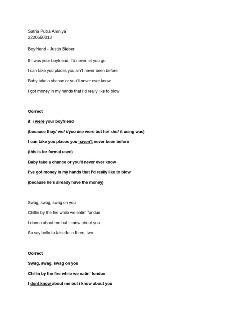 Grammar Song | PDF