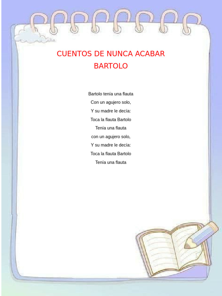 cuentos de nunca acabar | PDF