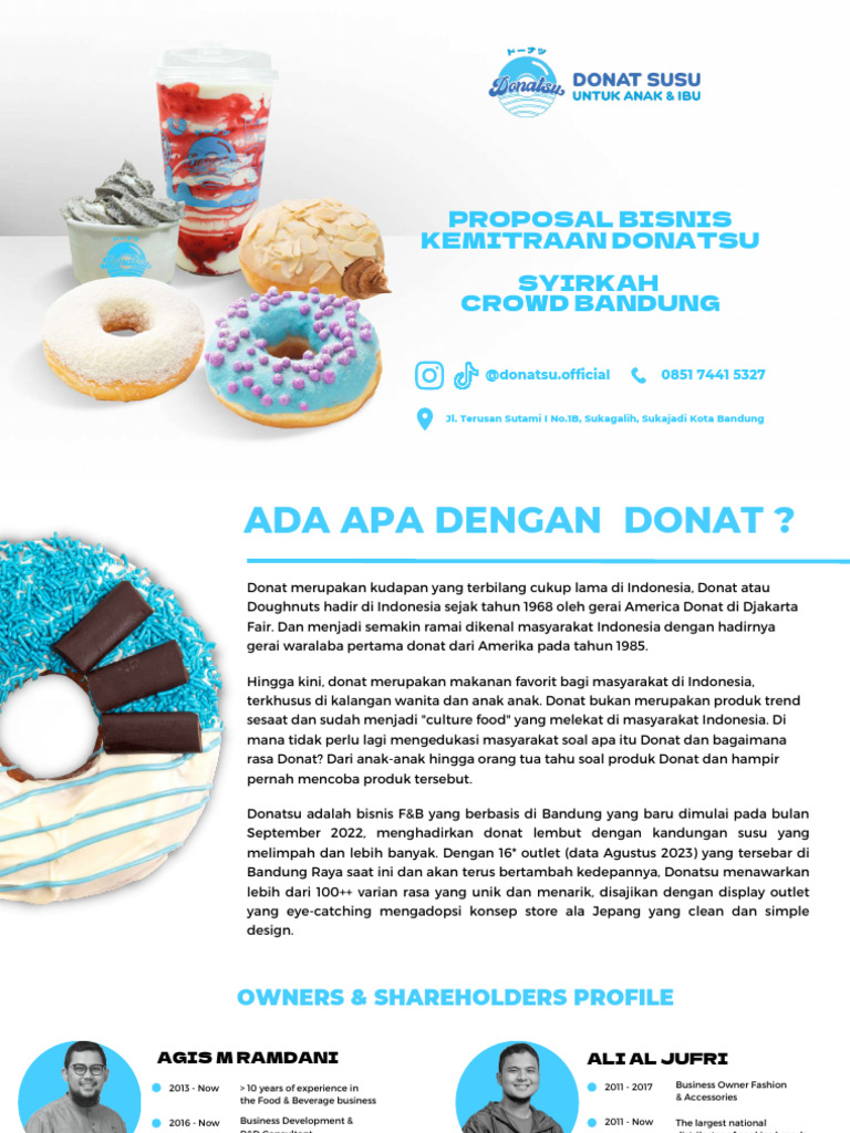 Proposal Donatsu - Crowd Bandung | PDF