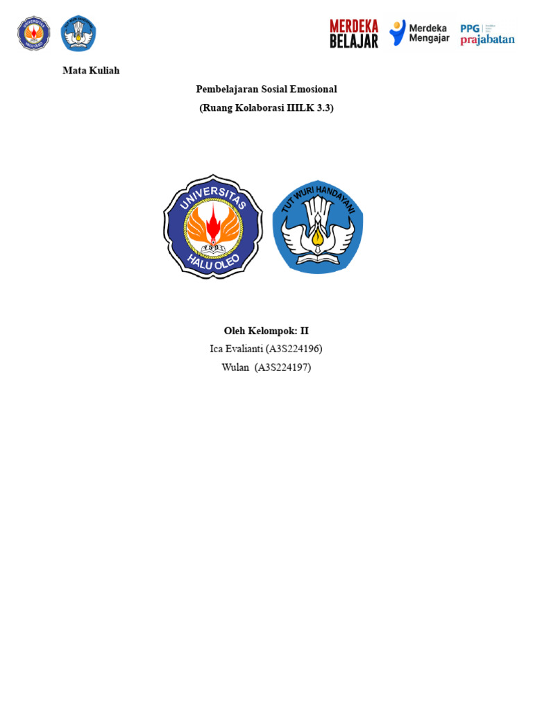 Ruang Kolaborasi PSE TOPIK 3 LK 3.3 | PDF