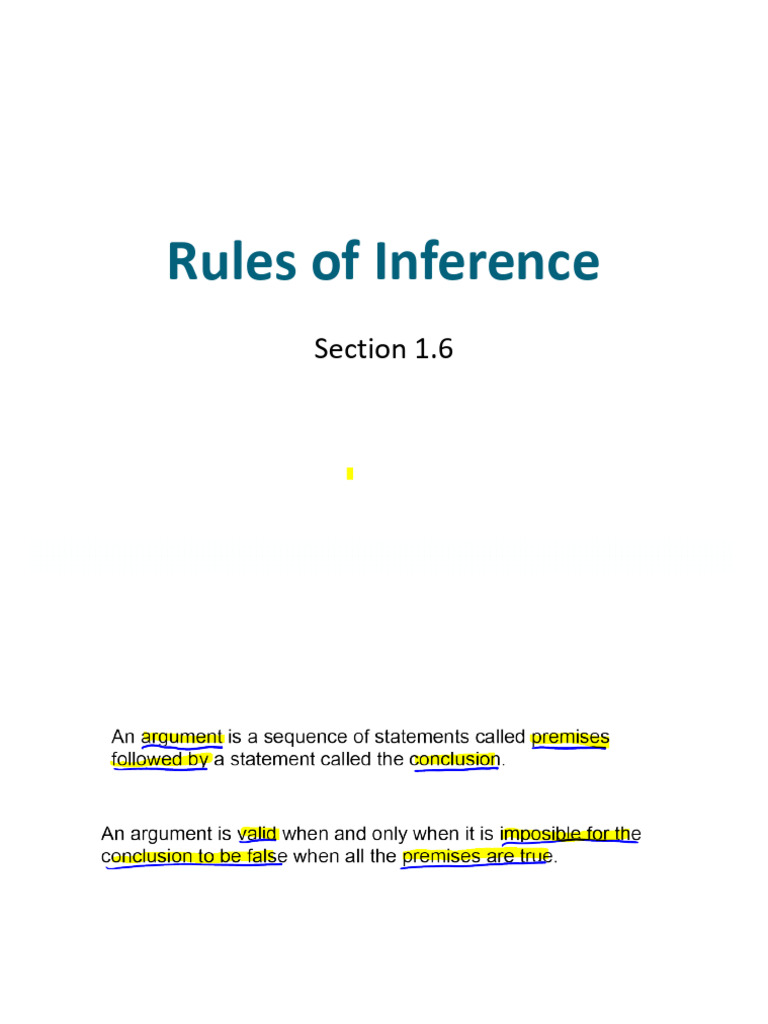 3336Sp21Sec1 6SlidesMarked | PDF | Argument | Logic