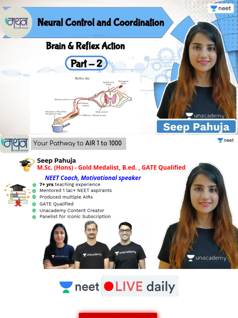 DPP+L2 - Neural Control and Coordination | PDF