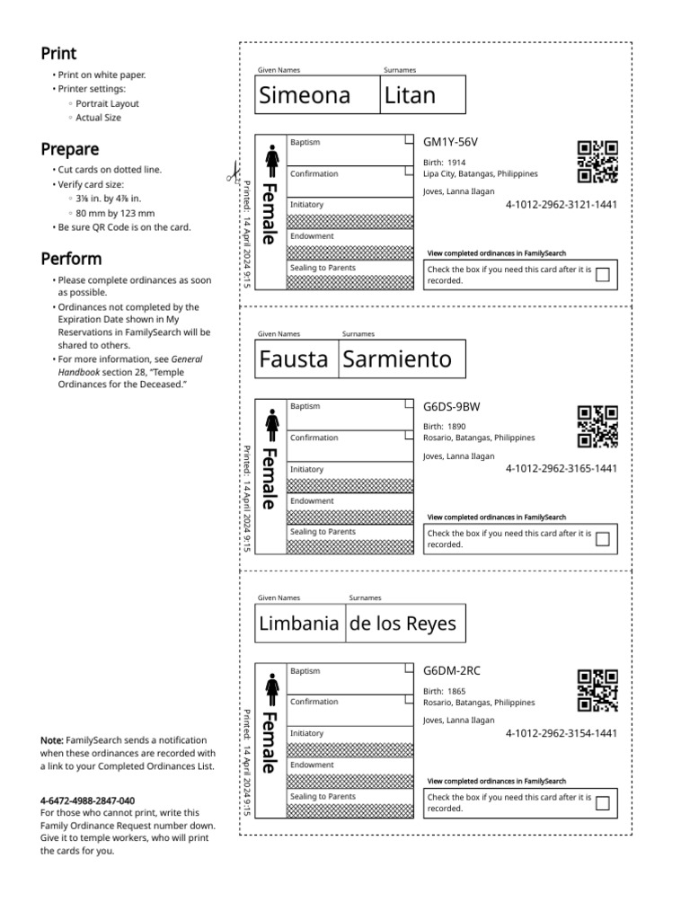 Proxy Baptism and Confirmation | PDF