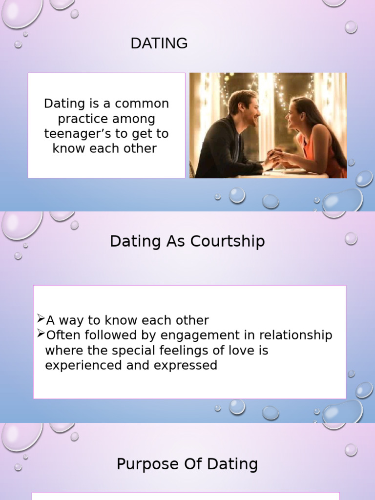 Dating | PDF