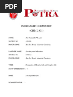 Exp8-Preparation and Studies of Potassium Tris (Oxalato) Aluminate (III ...