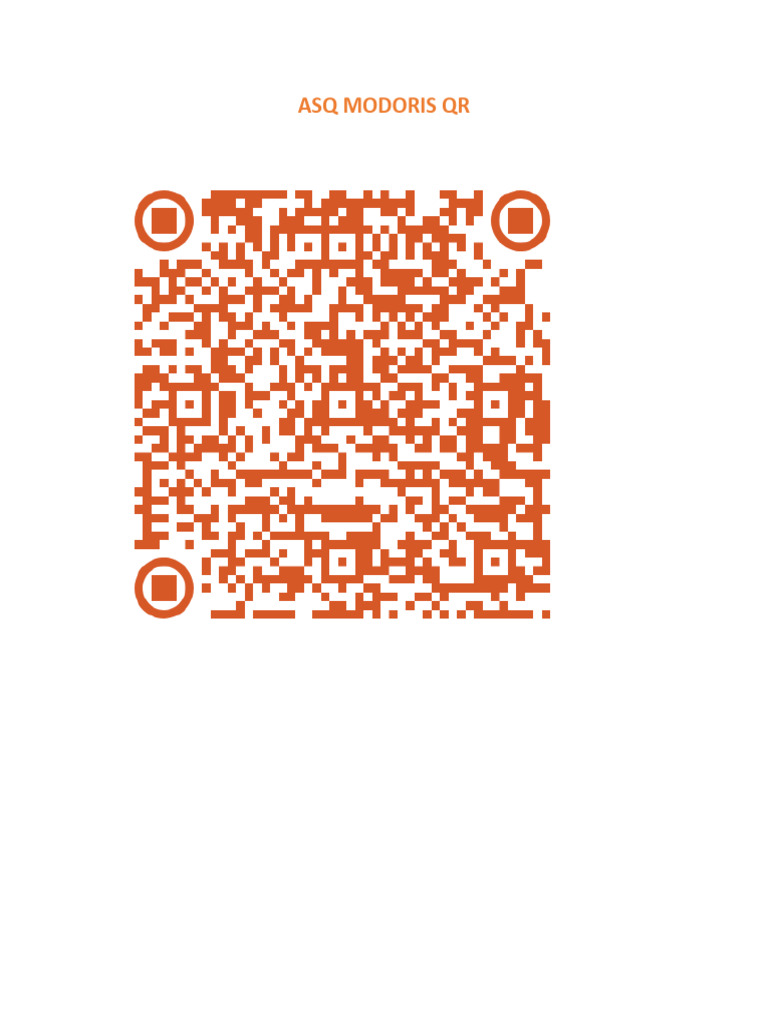 Asq Modoris QR | PDF