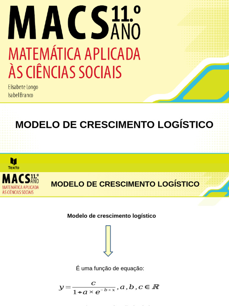 Modelo de crescimento logístico (2) | PDF
