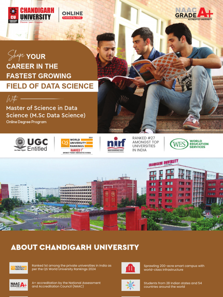 M.SC DATA SCIENCE Brochure Updated | PDF